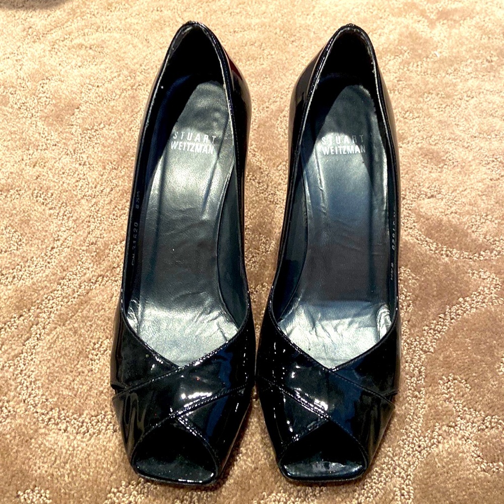 Classic Black Patent Heals - Gem